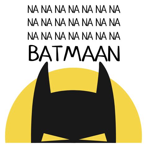 Na Na Na Batman Batman Stickers Batman Batman Funny