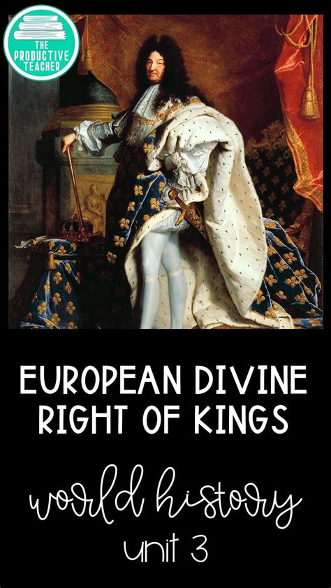 The Divine Right Of Kings In Europe For Ap World History