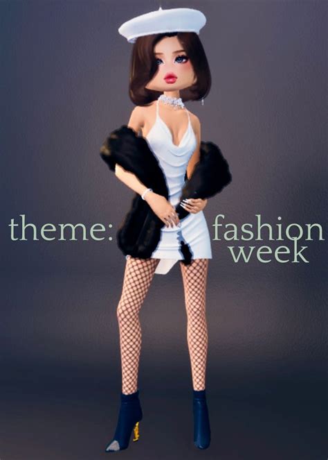 Dress To Impress Fashion Week Runway Inspo Dti Fashion Week Non Vip