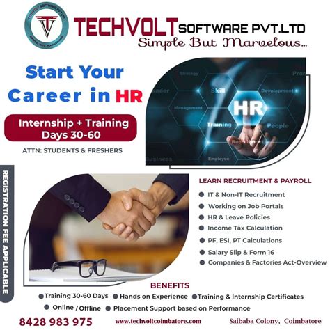 Techvolt Software Coimbatore On Linkedin Finalyear Winterinternship