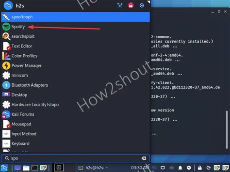 How To Install Spotify Client On Kali Linux LinuxShout