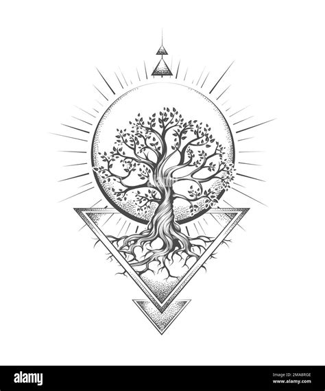 Simple Tree Of Life Tattoo Online Dakora Com Co