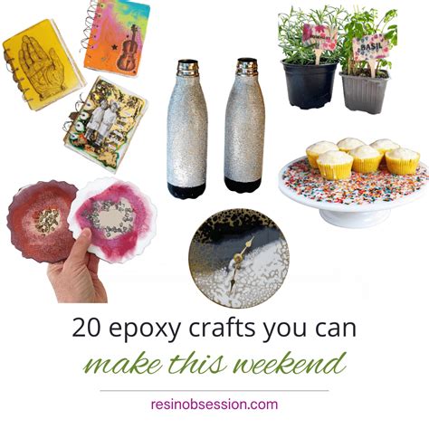 20 Epoxy Crafts You Can Make This Weekend Resin Obsession