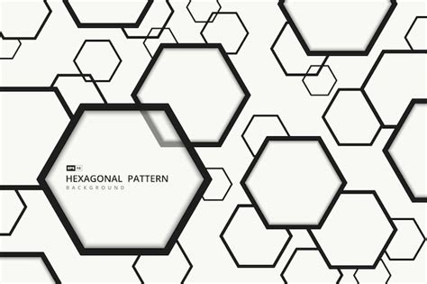 Premium Vector Abstract Hexagonal Background
