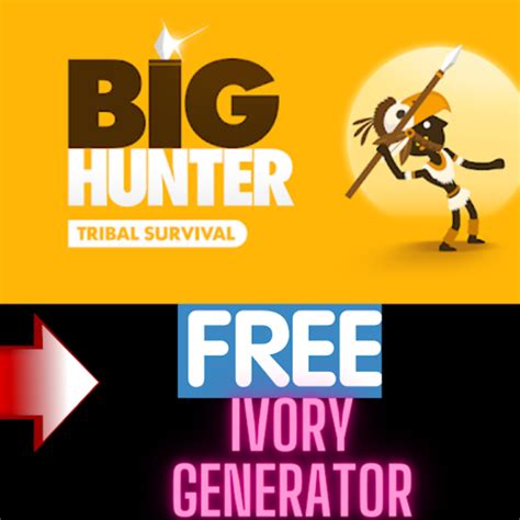 Free Big Hunter Hack Cheats Ivory Generators Hackbighunter