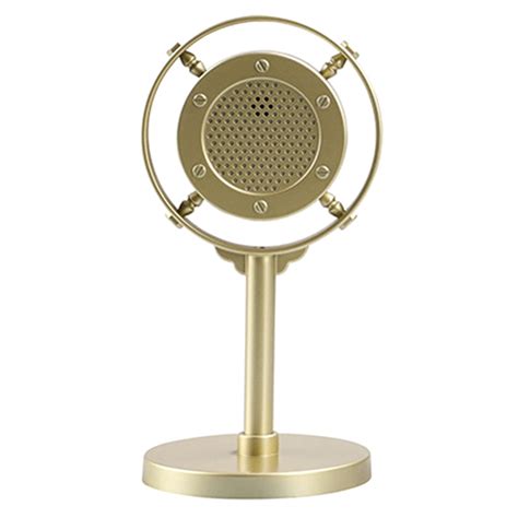 Retro Microphone Prop Fake Microphone Pretend Play Mic Costume Party