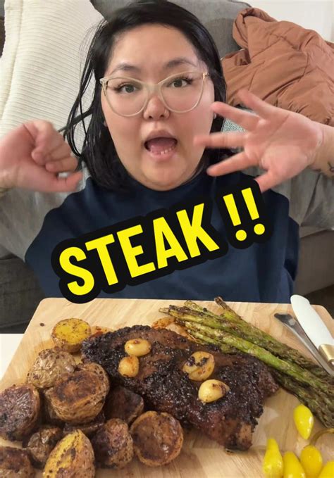 Delicious Steak Experience With Asparagus Tiktok