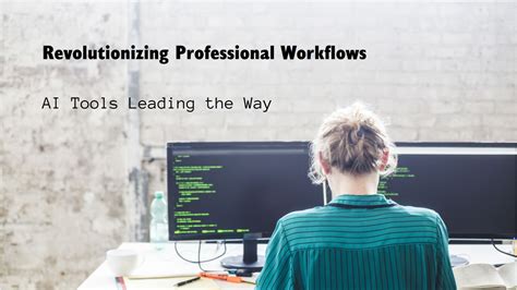 Ai Revolution In 2024 10 Tools For Enhanced Workflows