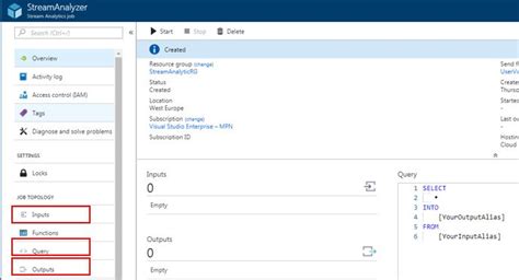 Azure Stream Analytics Part 1 Microsoft Azurebiztalkread