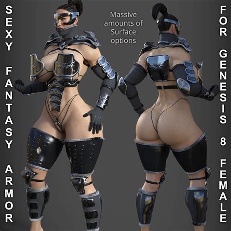 Sexy Fantasy Armor For Genesis 8 Females Daz Content By Ph3dee