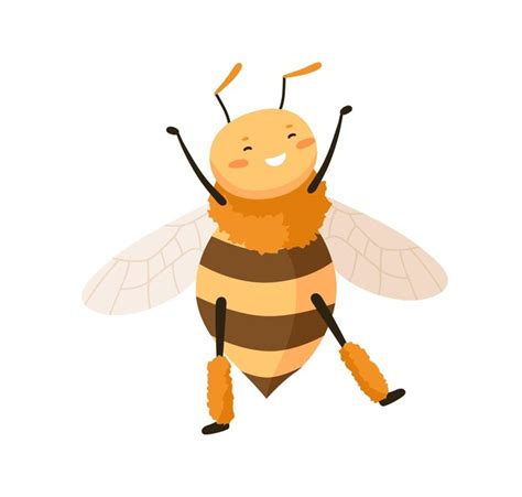 Anthropomorphic Bee Vectors And Illustrations For Free Download