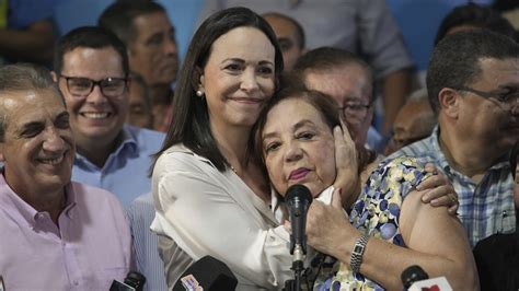 Venezuelan Opposition Presidential Candidate María Machado Names