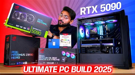 Rtx 5090 Ultimate Pc Build 🤯 4k Gameplay And Benchmarks ⚡ Gaming Pc