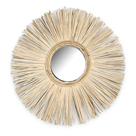 Raffia Mirror Opjet Design Adult