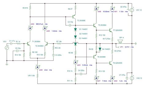 Overly Simplified Quasi Complementary Amplifier Page 2 Diyaudio