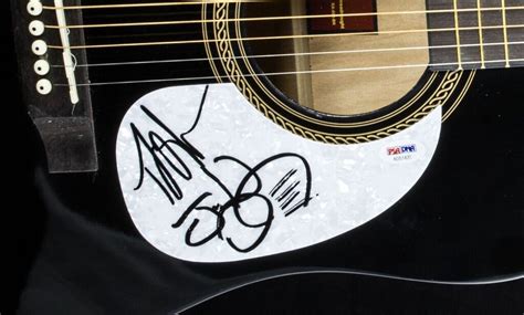 Tj Osborne And John Osborne Signed Full Size Acoustic Guitar Psa Coa