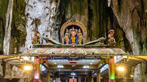 Inside Batu Caves Temple