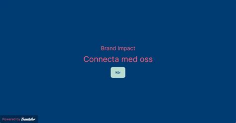 Brand Impact Connect