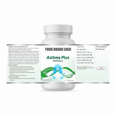 Asthma Plus Capsule 500 Mg At ₹ 160bottle In New Delhi Id