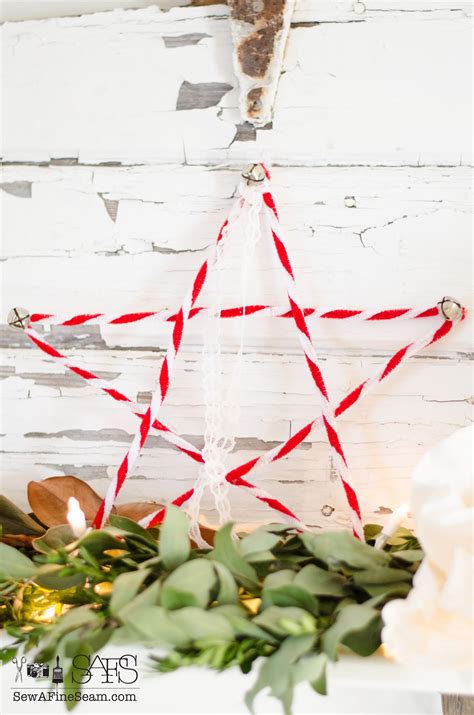 Chenille Stem Star Sew A Fine Seam