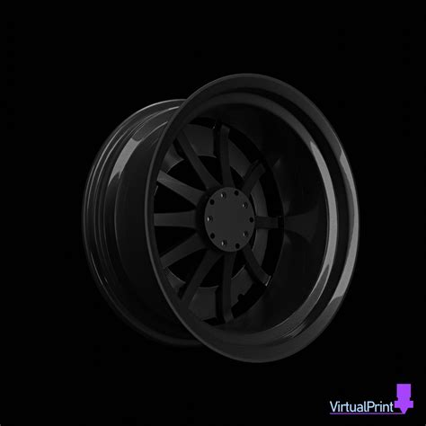 Stl File Diecast Brabus Monoblock Z Rim Assembly 🚗 ・3d Print Design To