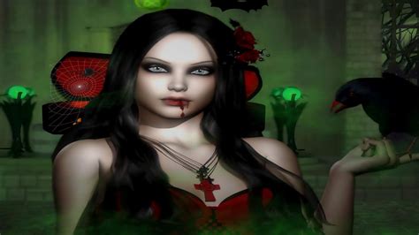 Gothic Women Wallpaper Sunshinewallpaper