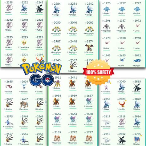 All Legendary Pokemon List