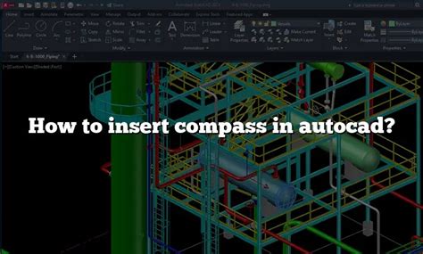 How To Insert Compass In Autocad Caddikt