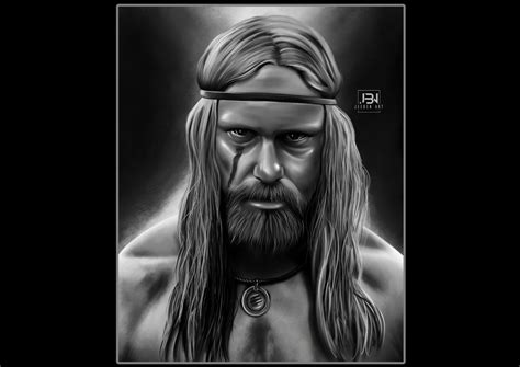 Digital Portrait By Jeeben Art R Thenorthman