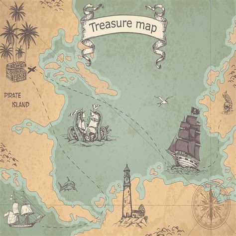 Treasure Map Compass