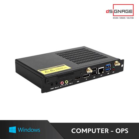 Ops Computer Windows For Interactive Bord