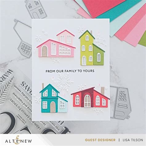 Creative Cuts Cozy Homes Layering Die Set Altenew