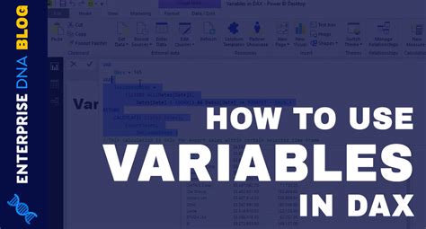 Using Column Name As Variable Dax Calculations Enterprise Dna Forum