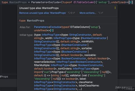 Element组件库系列（一） 如何捕获组件的props定义 程序员零塔的小破站