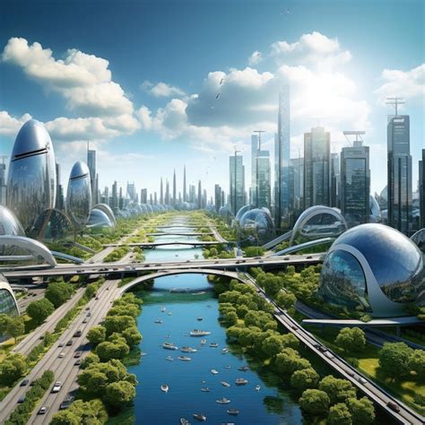 Premium Ai Image City Scape