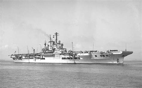 Hms Illustrious 87 Was The Lead Ship Of Her Class Of Aircraft Carriers Built For The British