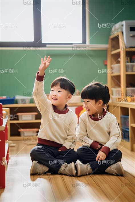 托儿所室内早教儿童图片 包图网
