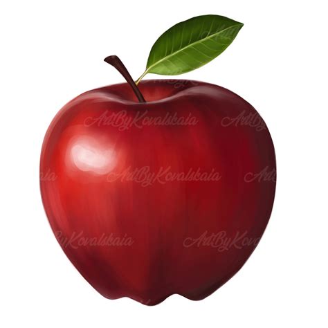 Red Apple Clipart Png