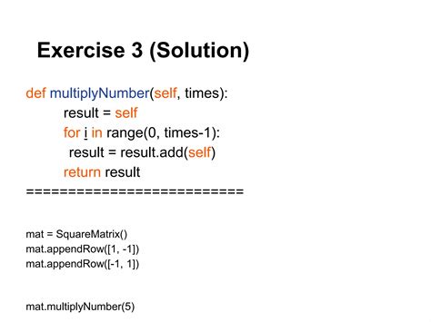 Python Object Oriented Programming Lab2 2 Ppt
