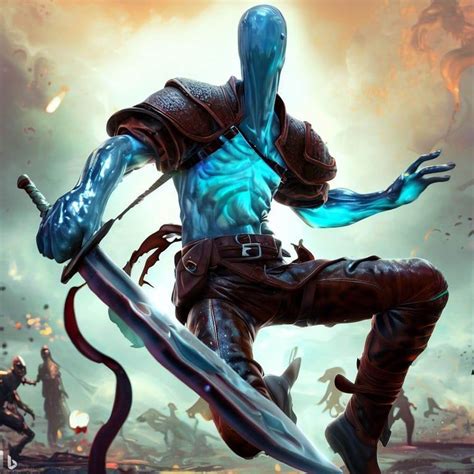 Plasmoid Swordfighter In 2023 Concept Art Characters Dungeons And