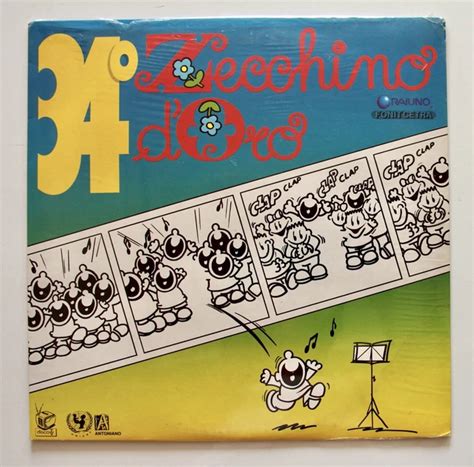 Piccolo Coro Dellantoniano 34° Zecchino Doro Lp 1991 Album Vinile