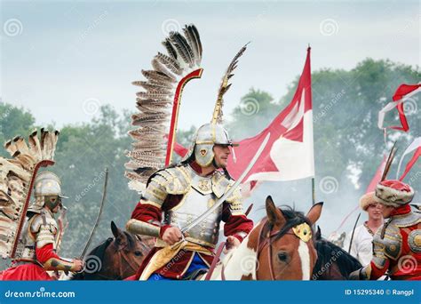 Polish Winged Hussar Editorial Image Image Of Army Kluszyn 15295340