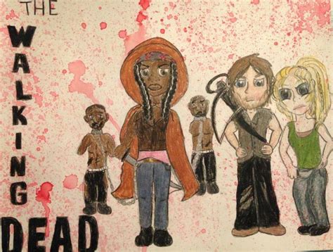 The Walking Dead Chibi By Goodluckrubberduck On Deviantart
