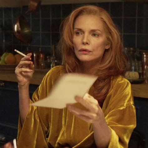 Michelle Pfeiffers French Exit Velvet Robe Is The Dream