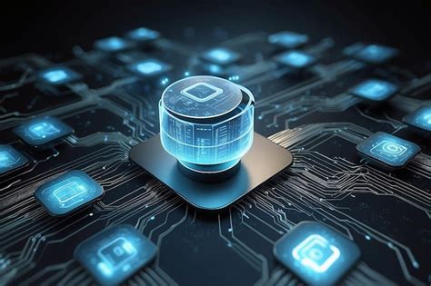 Premium Photo Cloud Technology For Safe And Secure Data Storage Over The Internet