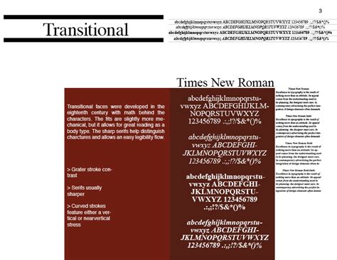 Type Classification On Behance