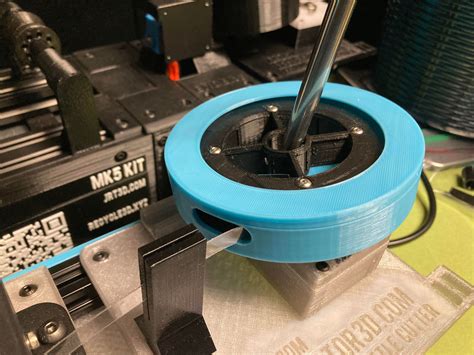 The Mini Spooler Holder And Enclosure By Jrt3d