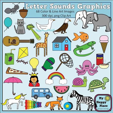 Phonics Sounds Clipart