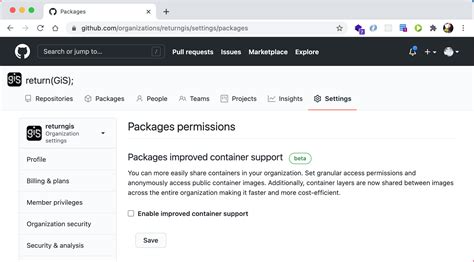 Publicar Tu Imagen De Docker En GitHub Container Registry Return GiS