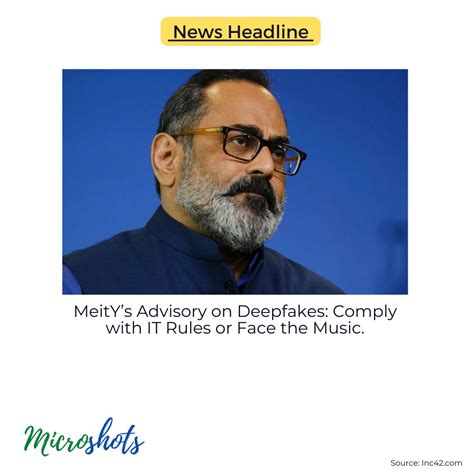 Meity Itrules Deepfakes Socialmedia Techcompliance Digitalindia
